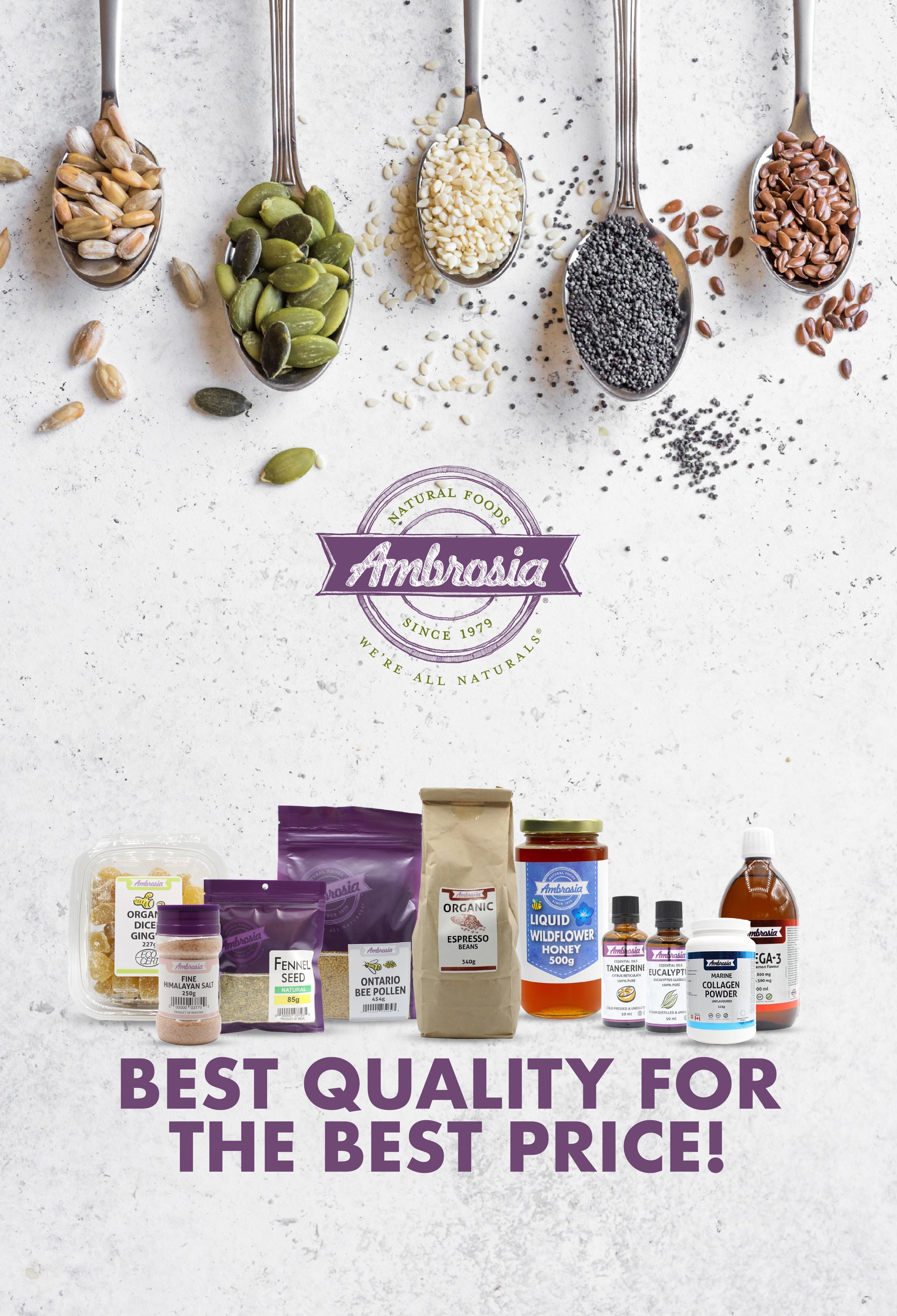 Ambrosia Canada Online Shop | Premium Natural Products