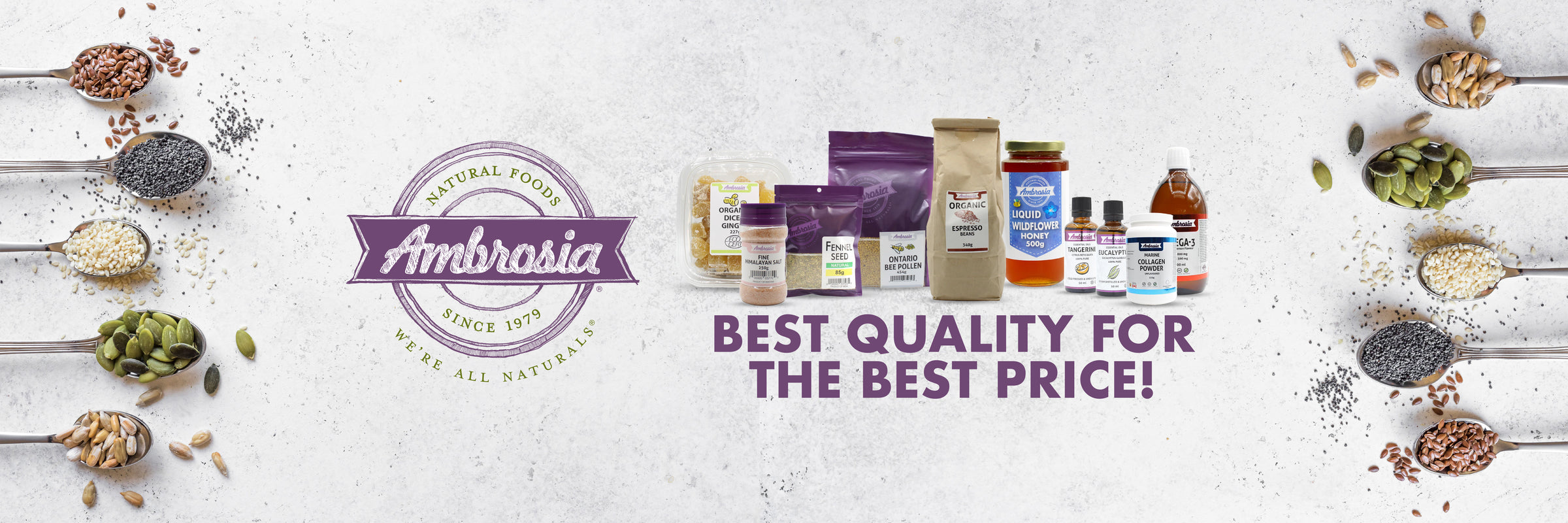 Ambrosia Canada Online Shop | Premium Natural Products