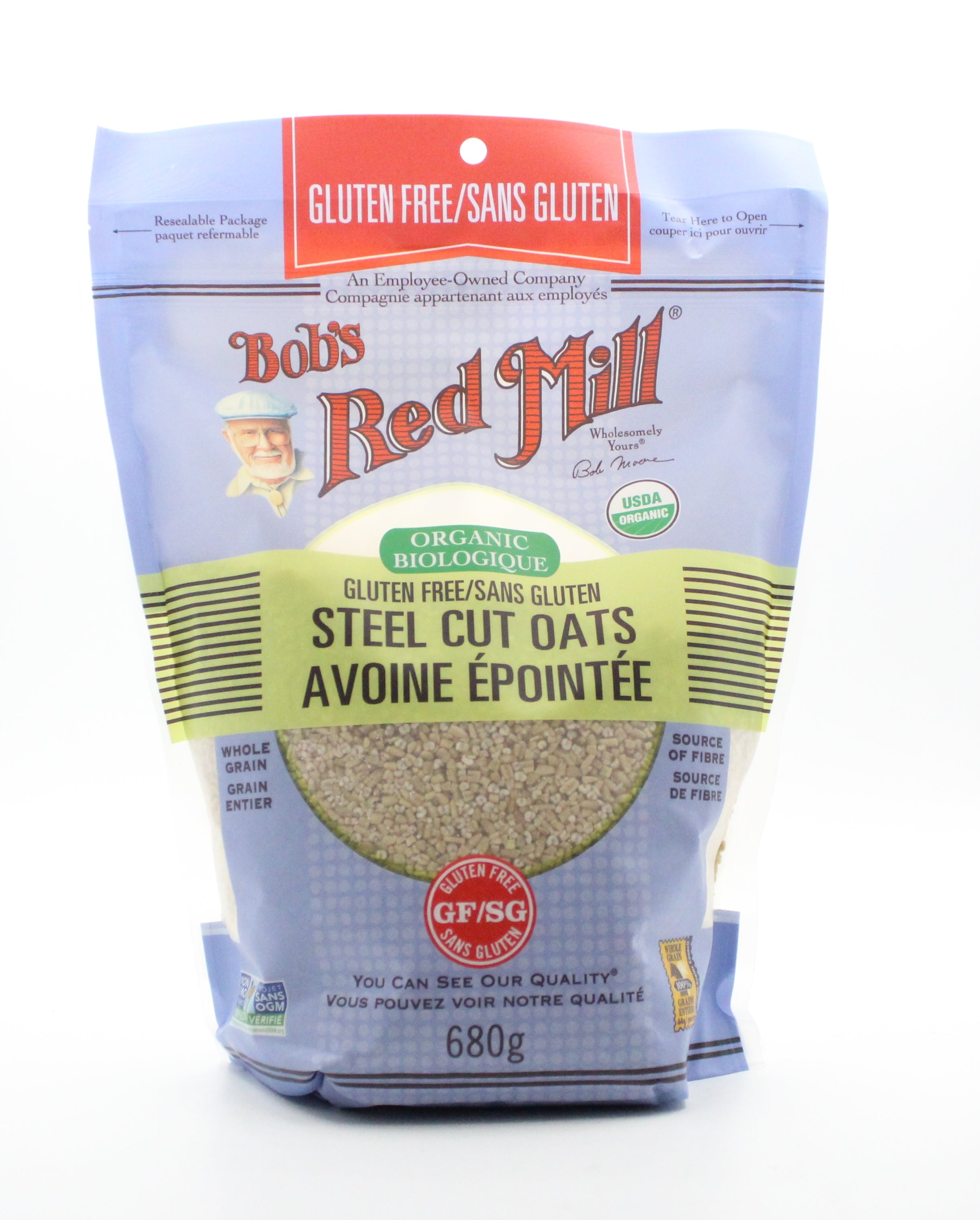 Organic Steel Cut Oats Gluten Free
