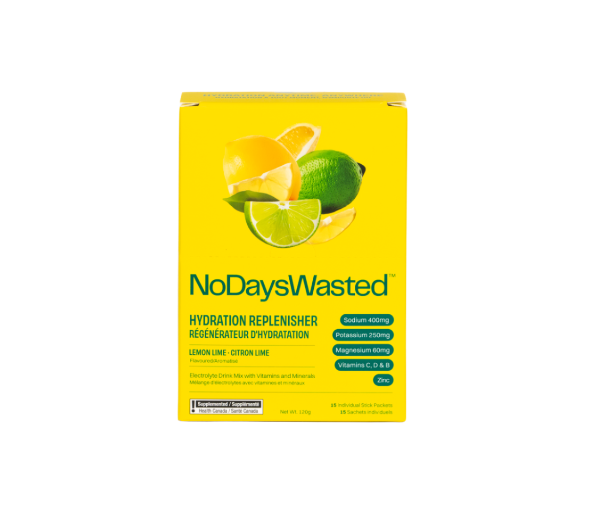 Lemon Lime Electrolyte Drink Mix Box