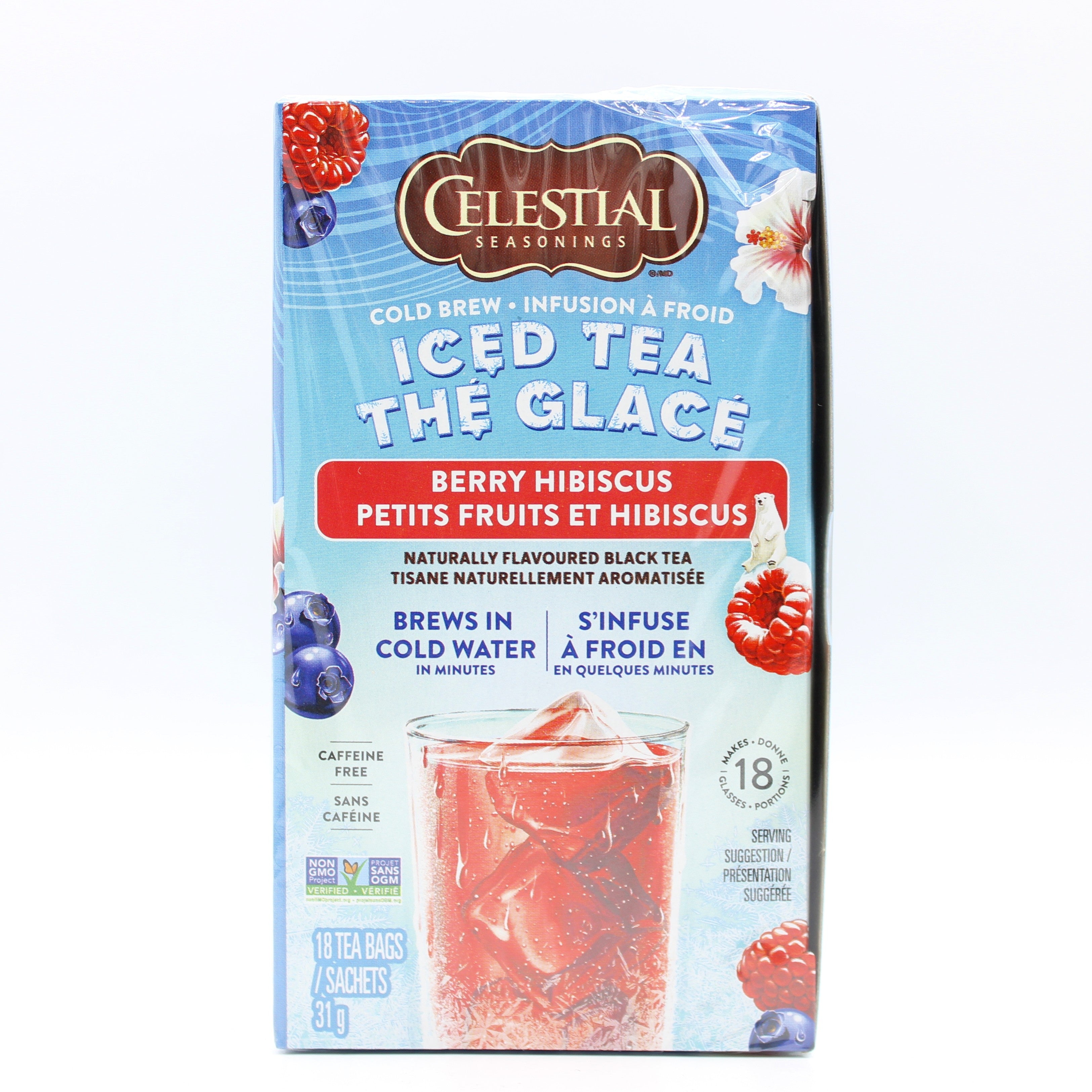 Cold Brew Iced Tea Berry Hibiscus