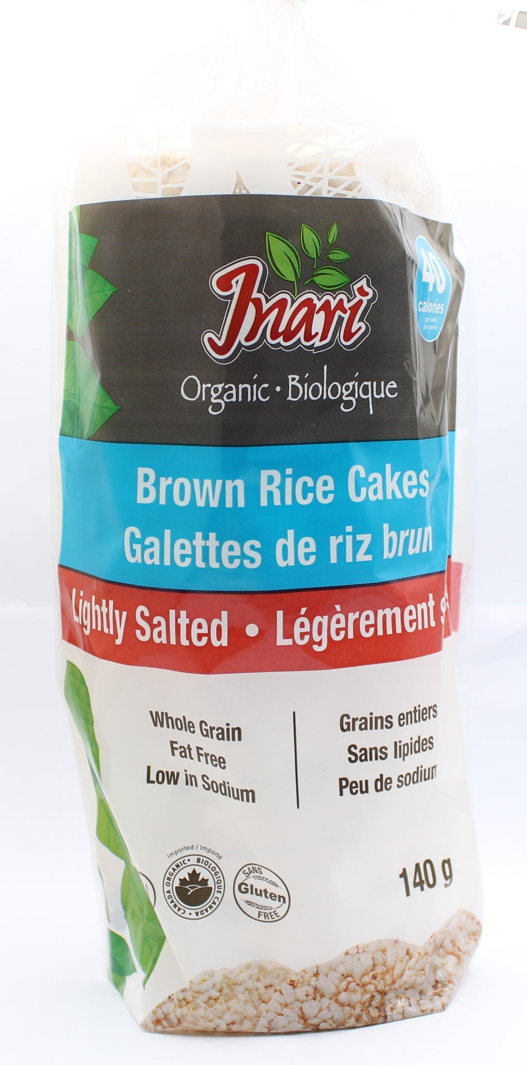 Organic Brown Rice Lightly Salted Rice Cakes